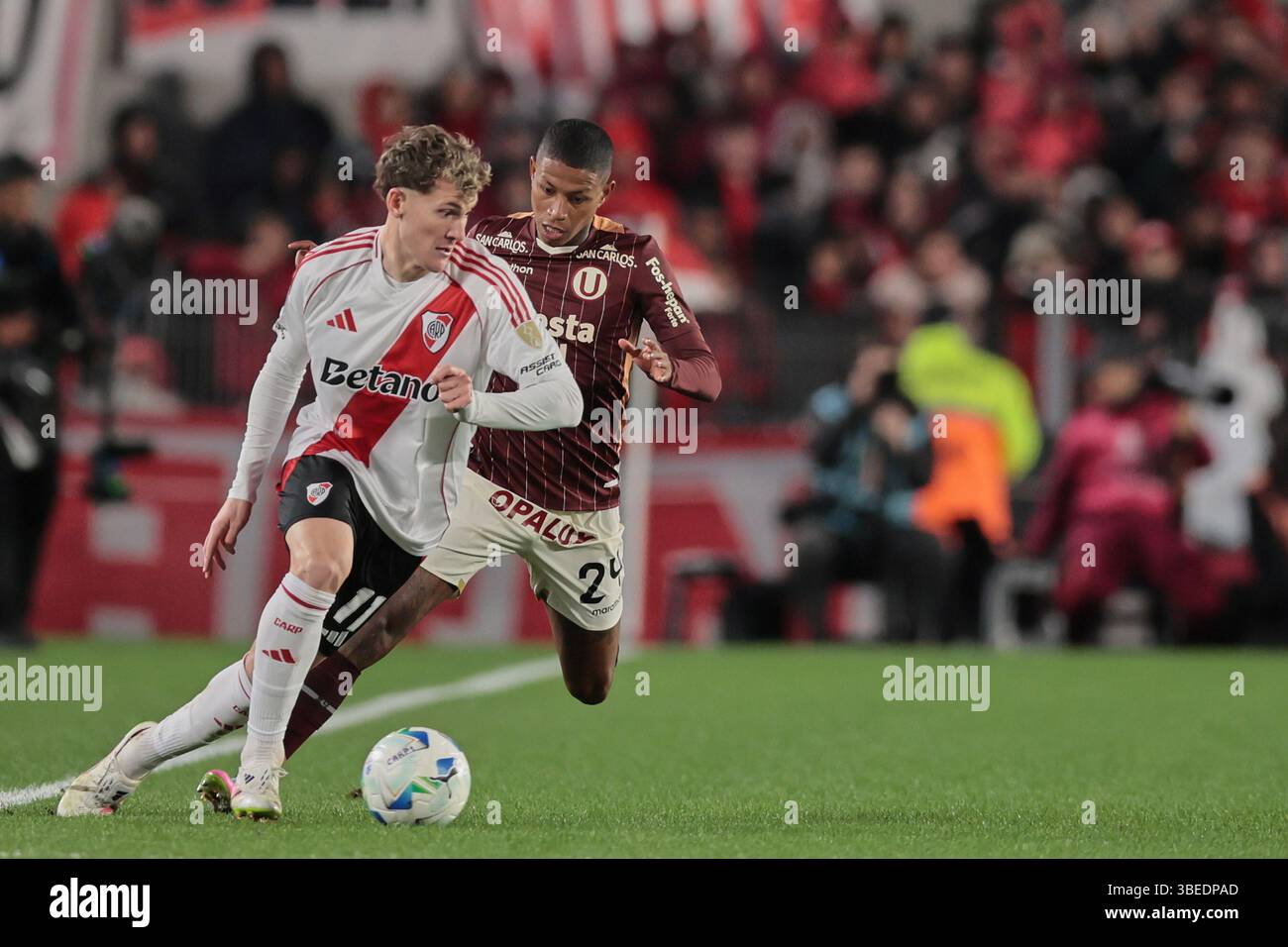 Buenos Aires, Argentina - May 28, 2025: River Plate and Universitario ...
