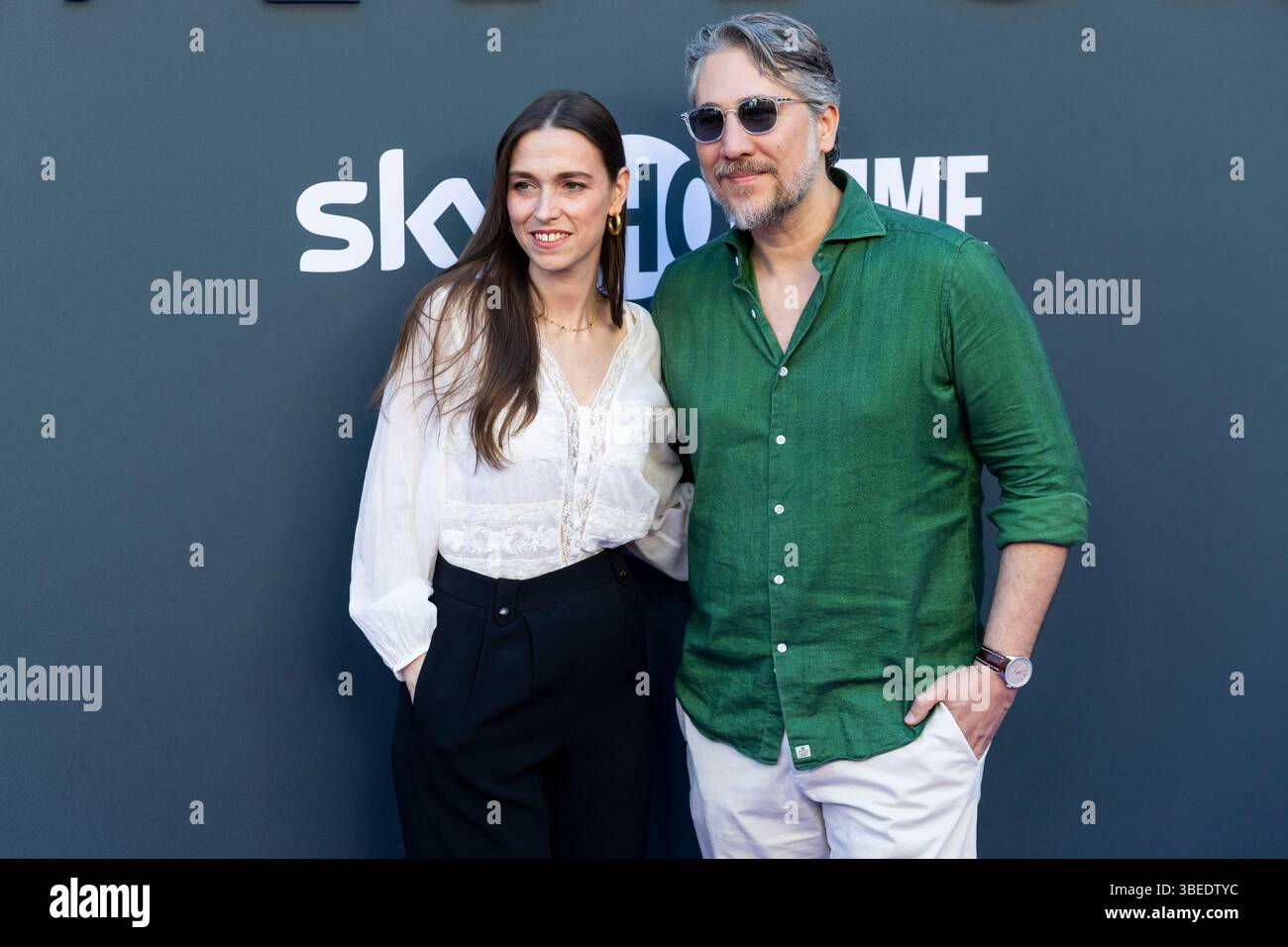 Alberto Ammann and Clara Méndez-Leite attended 'Matices' Photocall at ...