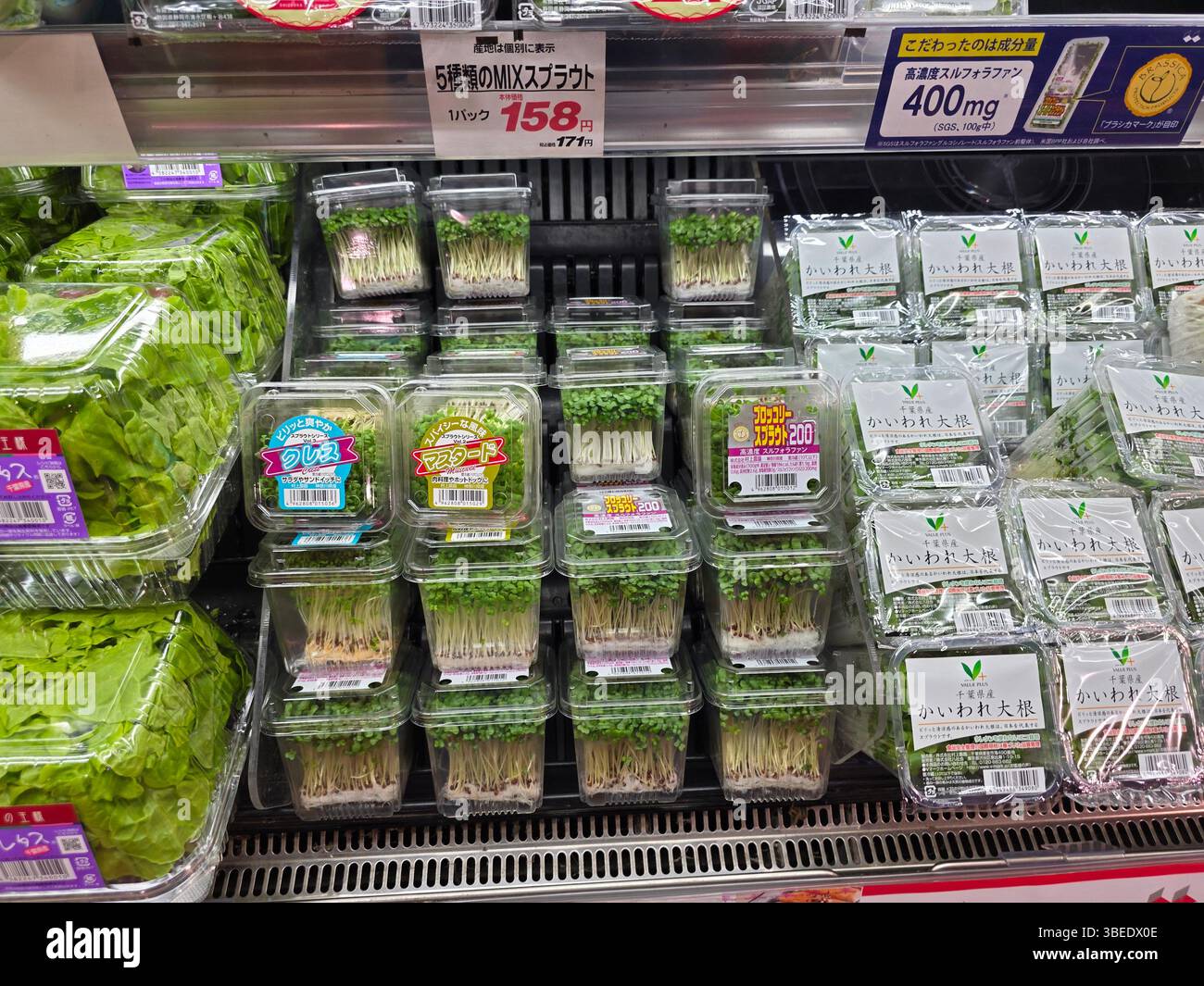 Inside of Chiba, Japan Produce Grocery Store Stock Photo - Alamy