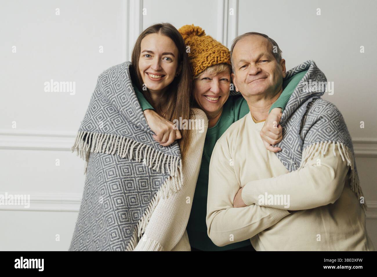 Cropped view grandchild grandmother hi-res stock photography and images ...