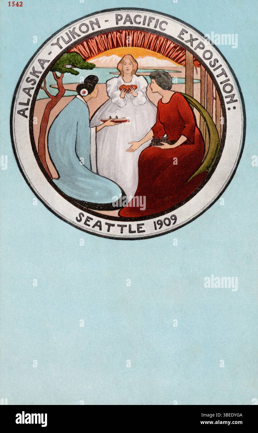 Alaska Yukon Pacific Exposition, Seattle WA, 1909 postcard ...