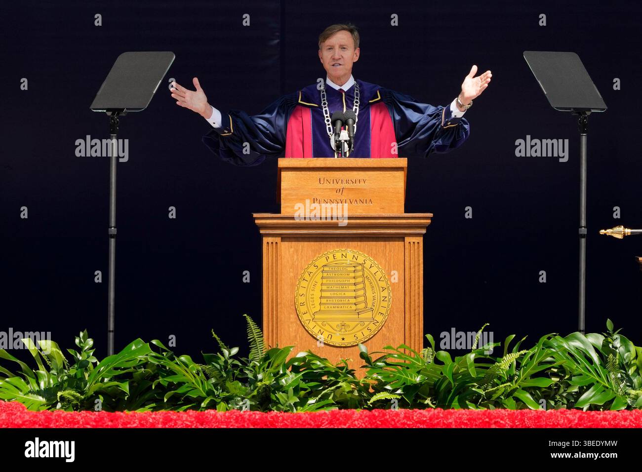 J. Larry Jameson speaks at the University of Pennsylvania's 269th ...