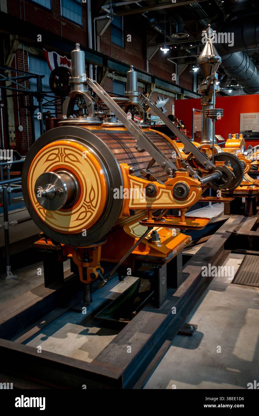 Bethlehem, PA - US - May 25, 2025 The 1884 Linde-Wolf Ammonia ...