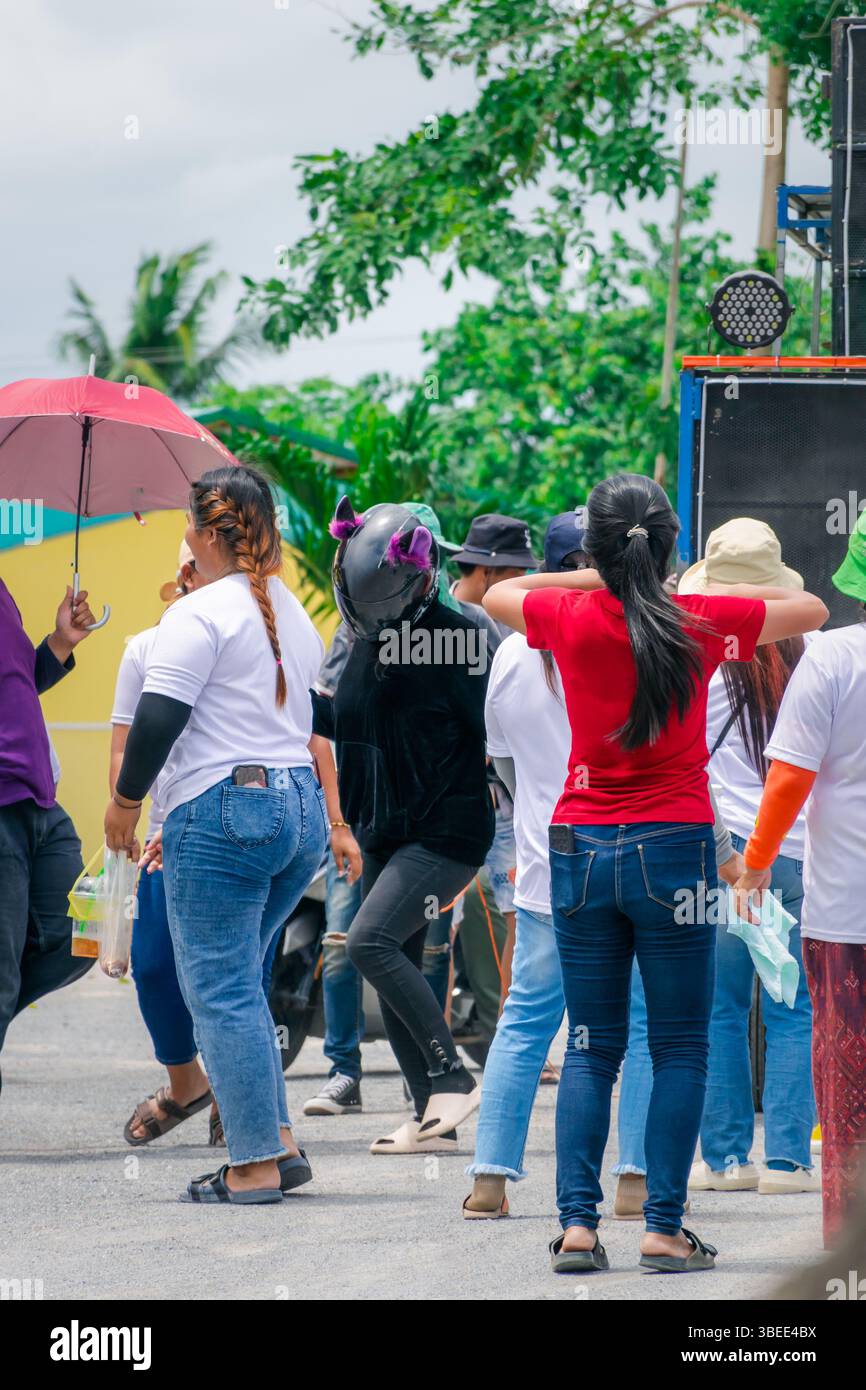 Ordination ceremony in buddhist Thai monk ritual for change man to monk ...