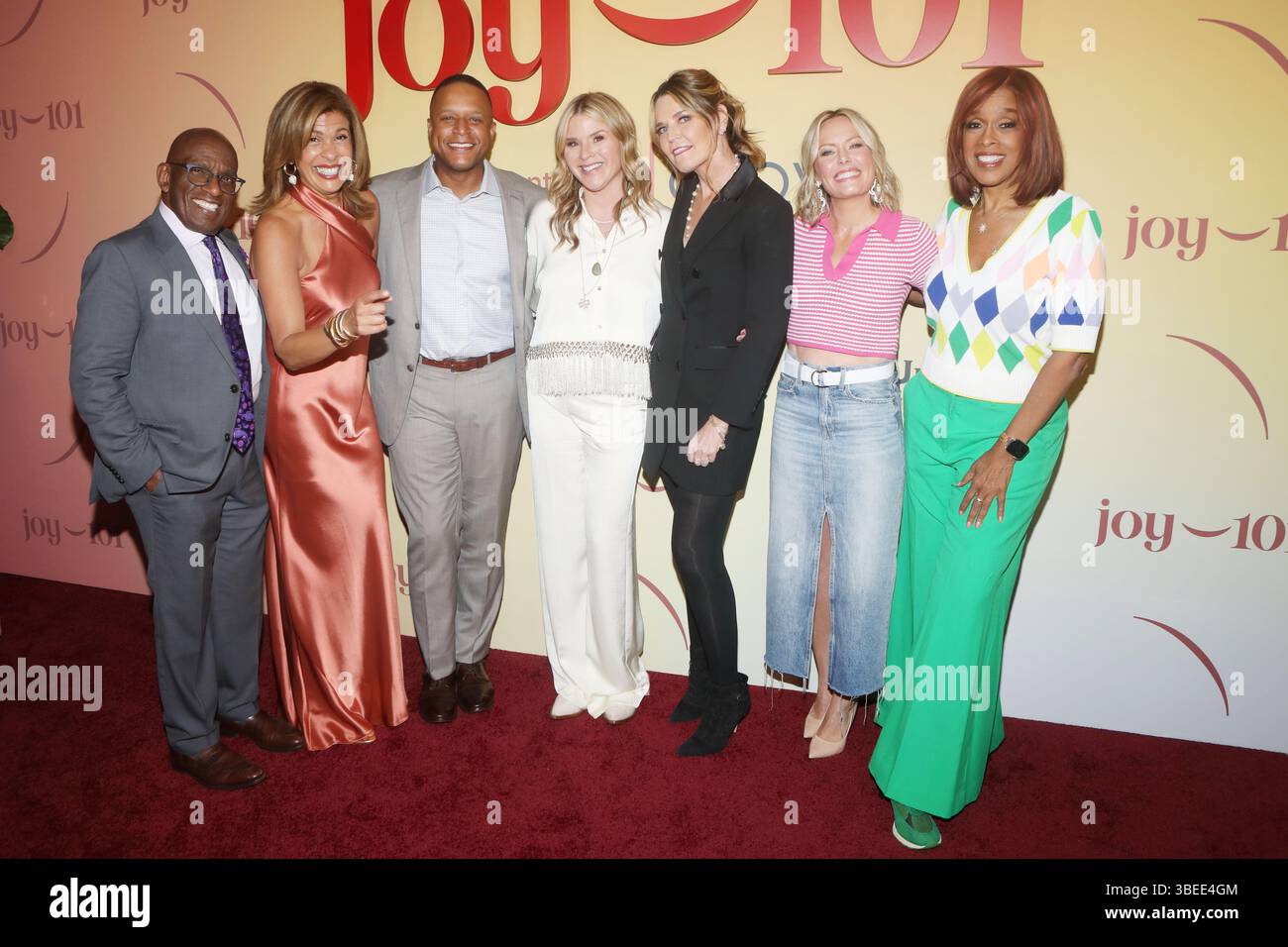 New York, United States. 28th May, 2025. Al Roker, Hoda Kotb, Craig ...