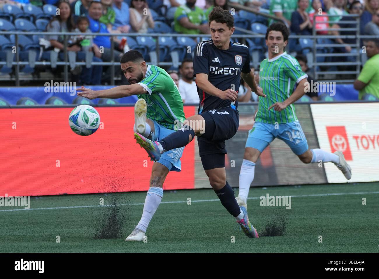 Seattle, United States. 28th May, 2025. Seattle Sounders FC defender ...