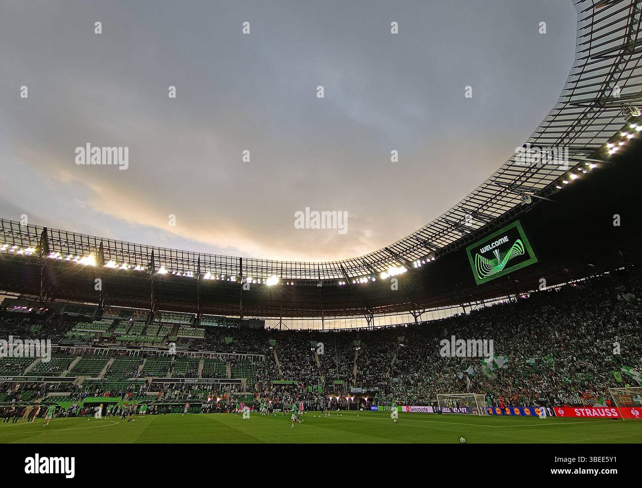 Wroclaw, Poland. 28th May 2025. General view of Stadion Wroclaw in ...