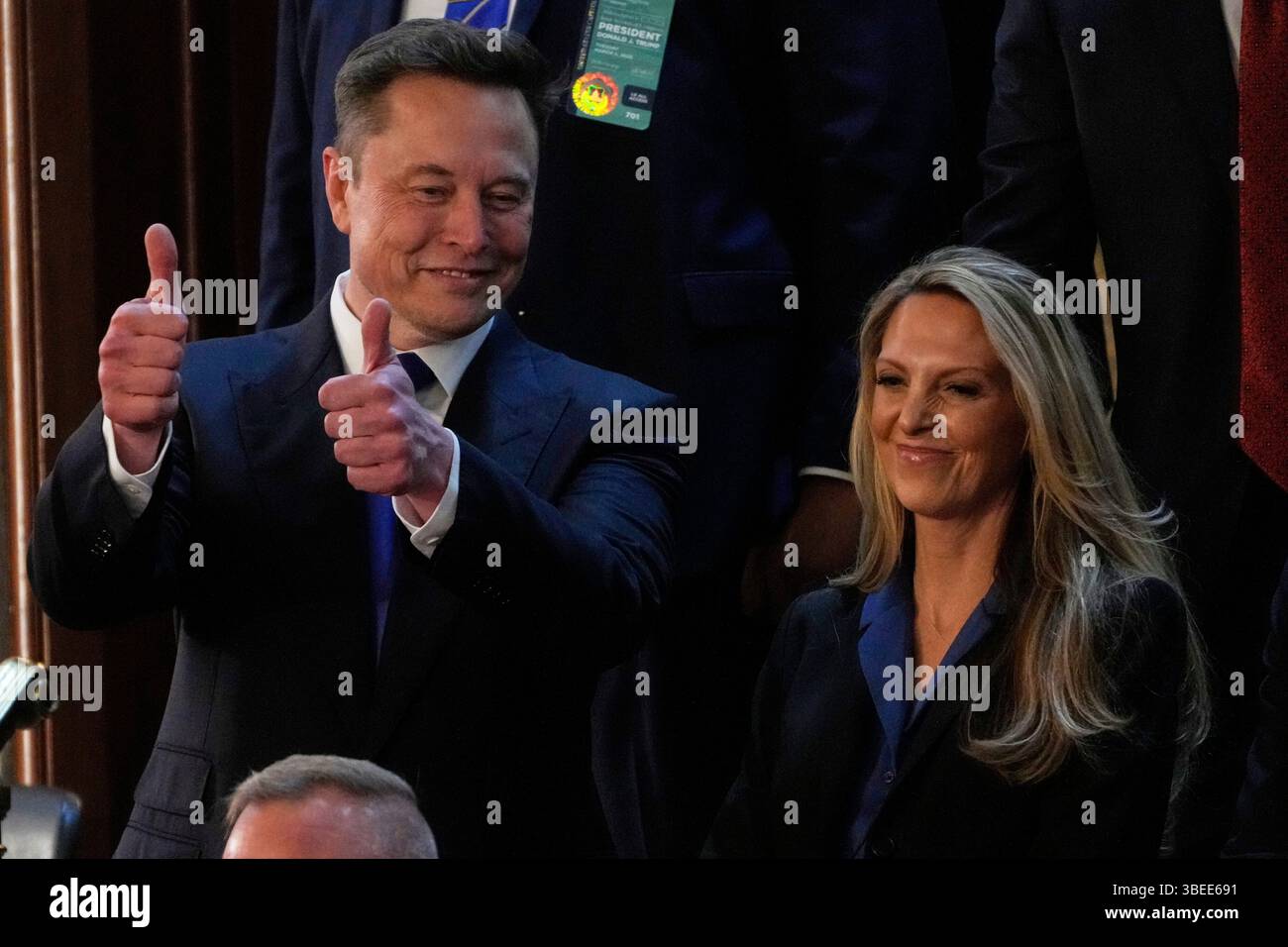 FILE - Elon Musk arrives before President Donald Trump addresses a ...