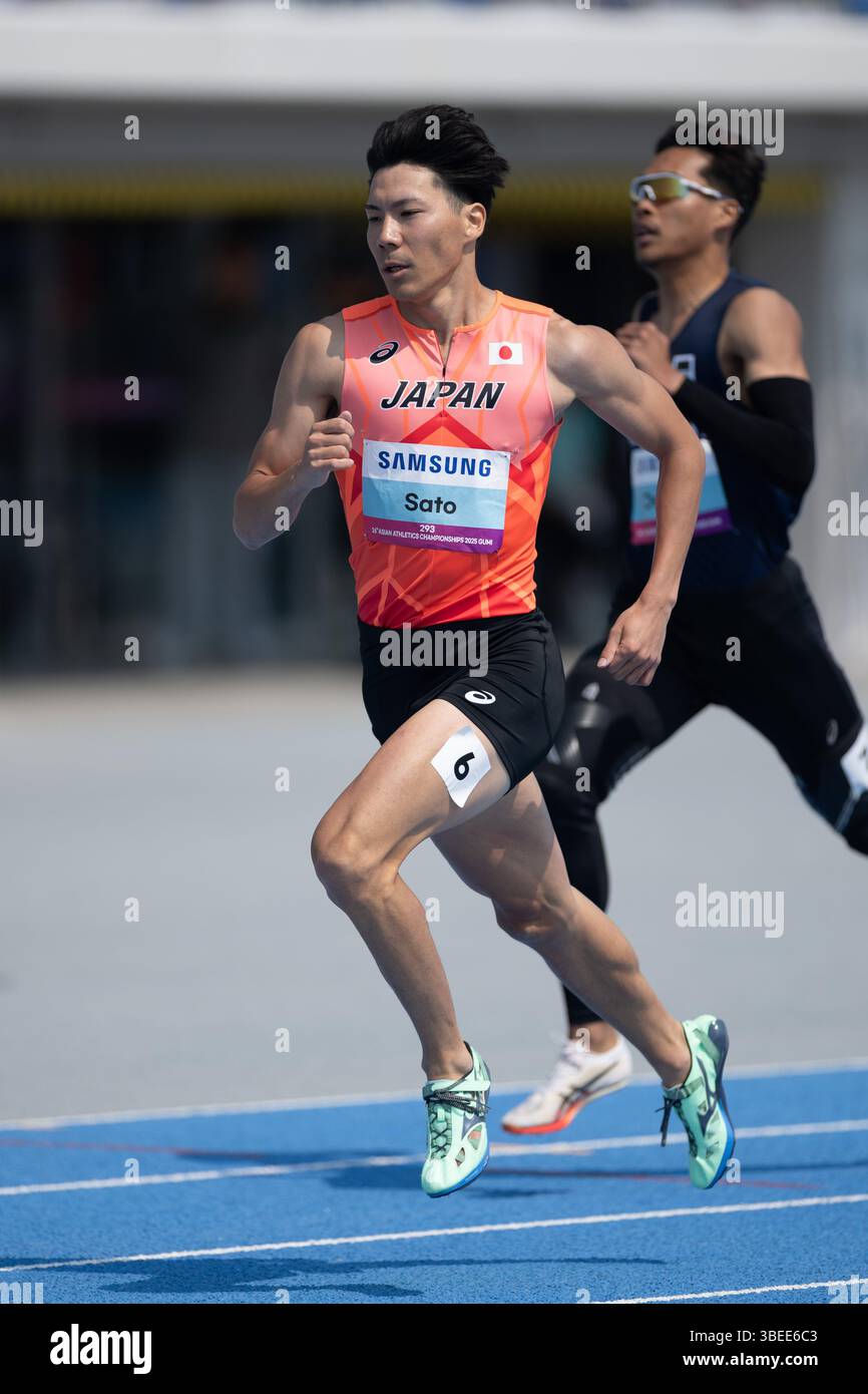 Gumi Citizen Sports Stadium, Gumi, SOUTH KOREA. 27th May, 2025. Fuga ...