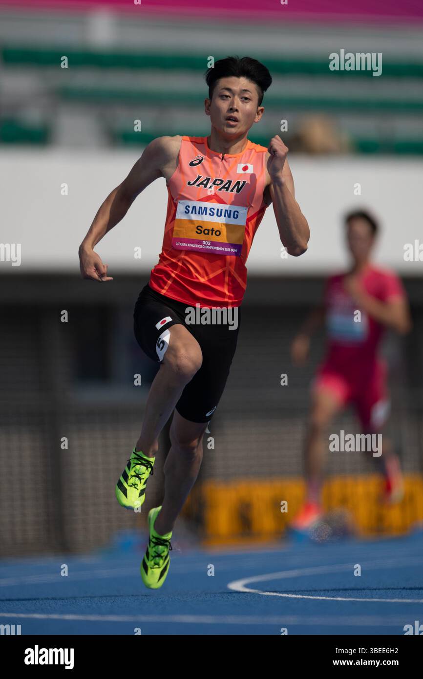 Gumi Citizen Sports Stadium, Gumi, SOUTH KOREA. 27th May, 2025. Kentaro Sato (JPN), May 27, 2025 ...