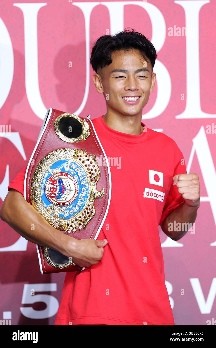 Kanagawa, Japan. 28th May, 2025. Yoshiki Takei (JPN) Boxing : WBO world ...