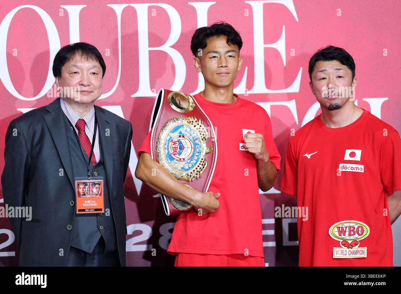 Kanagawa, Japan. 28th May, 2025. (L-R) Hideyuki Ohashi, Yoshiki Takei ...
