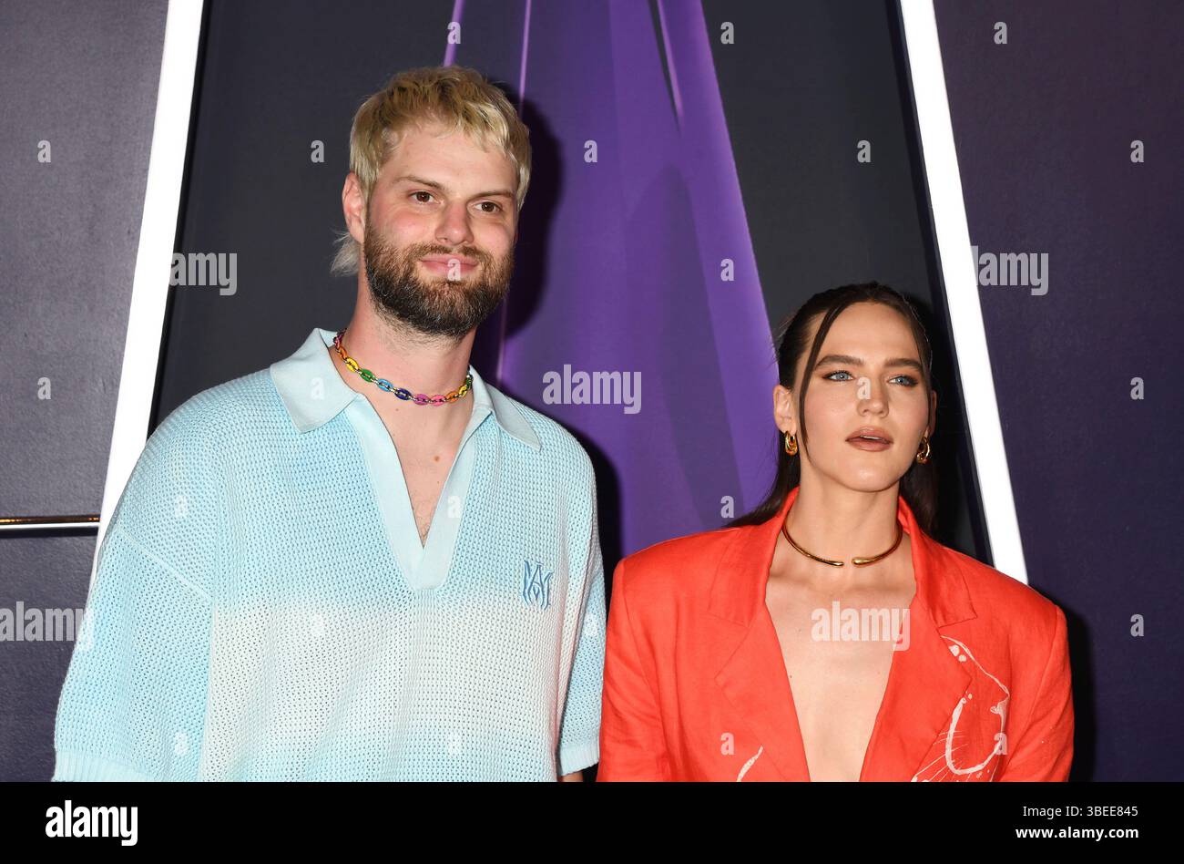 LAS VEGAS, NEVADA - MAY 26: Tucker Halpern and Sophie Hawley-Weld of ...