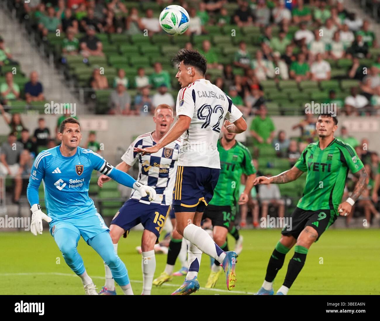 Austin, Texas, USA. 28th May, 2025. Real Salt Lake midfielder NOEL ...
