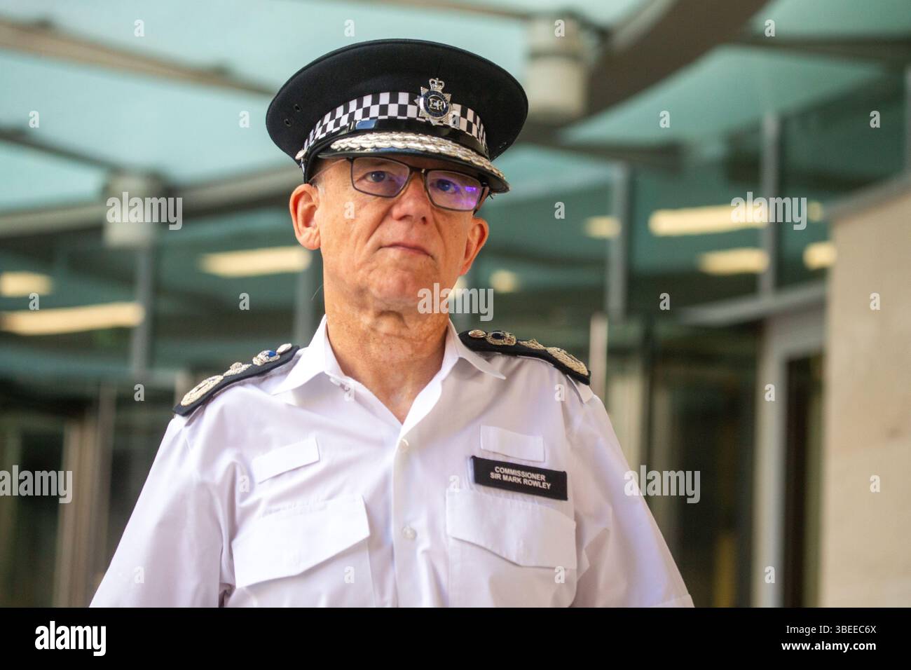 London, England, UK. 28th May, 2025. MARK ROWLEY, Commissioner of ...