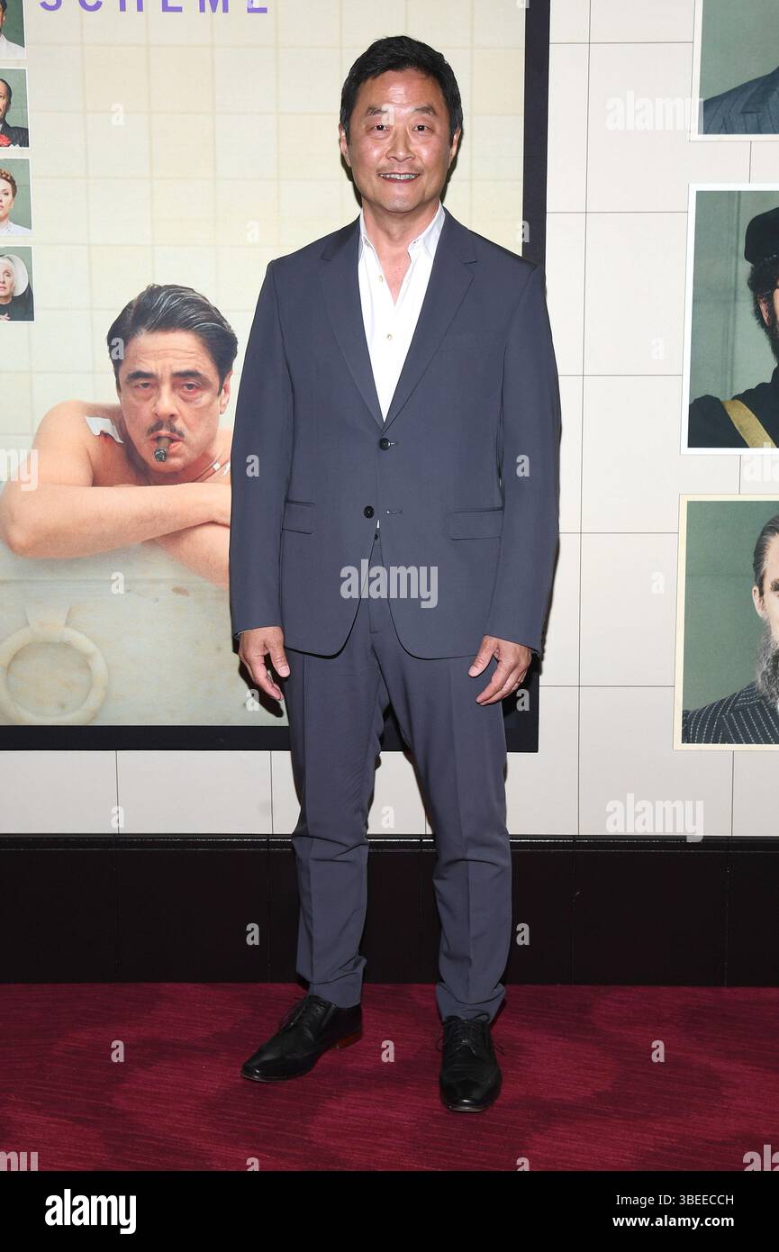 New York, USA. 28th May, 2025. Stephen Park attends 'The Phoenician ...