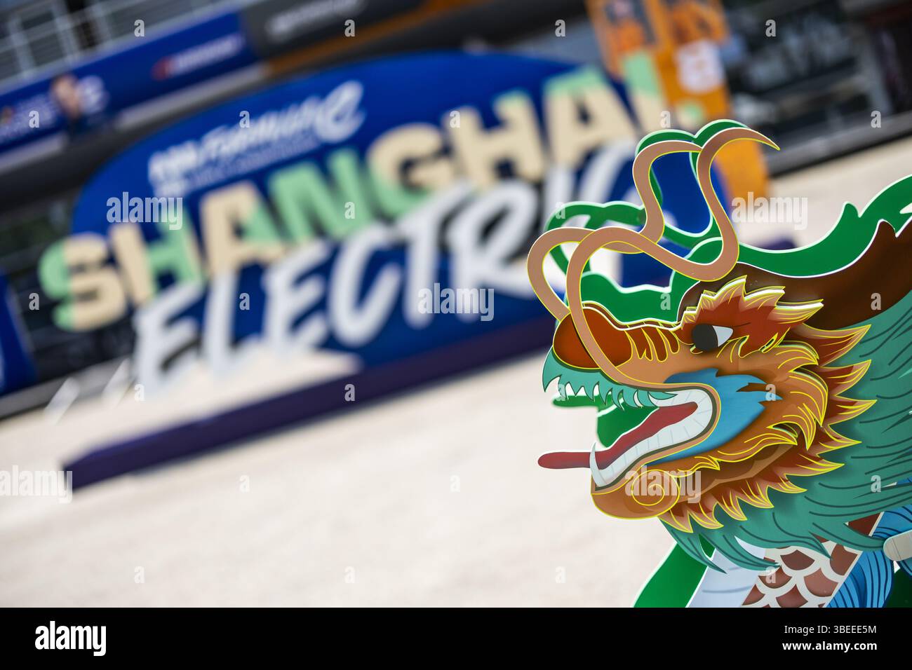 Illustration during the Shanghai ePrix, 10th and 11th round of the 2024 ...