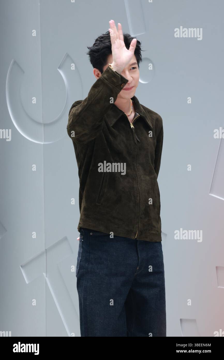 Hong Kong actor Sun Yang attends an activity in Shanghai, China, 15 May ...