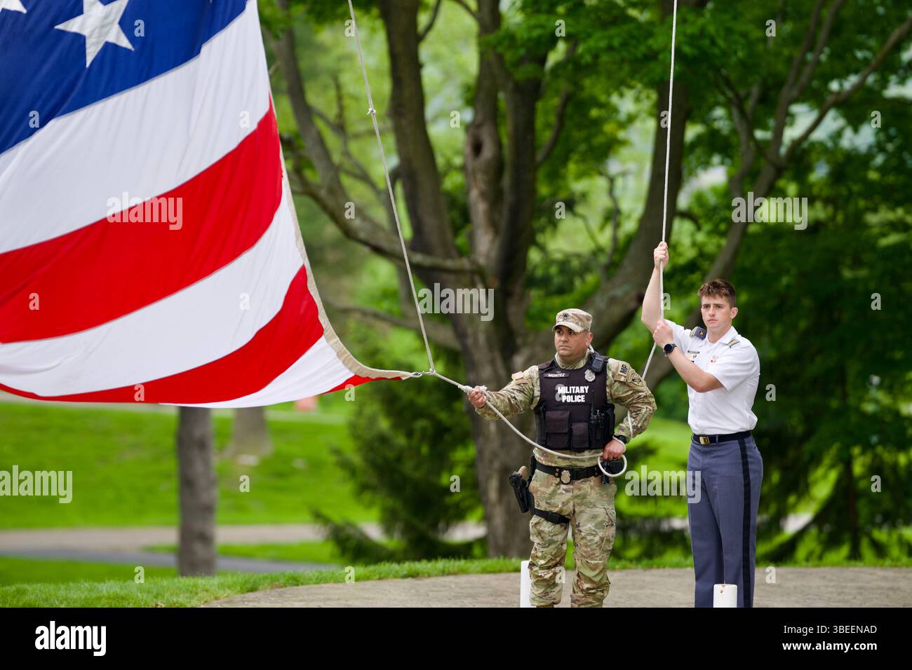 White House staff travel to West Point Military Academy in New York ...