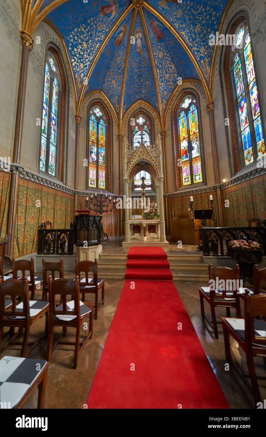 Hohenzollern castle, germany interior hi-res stock photography and images - Alamy