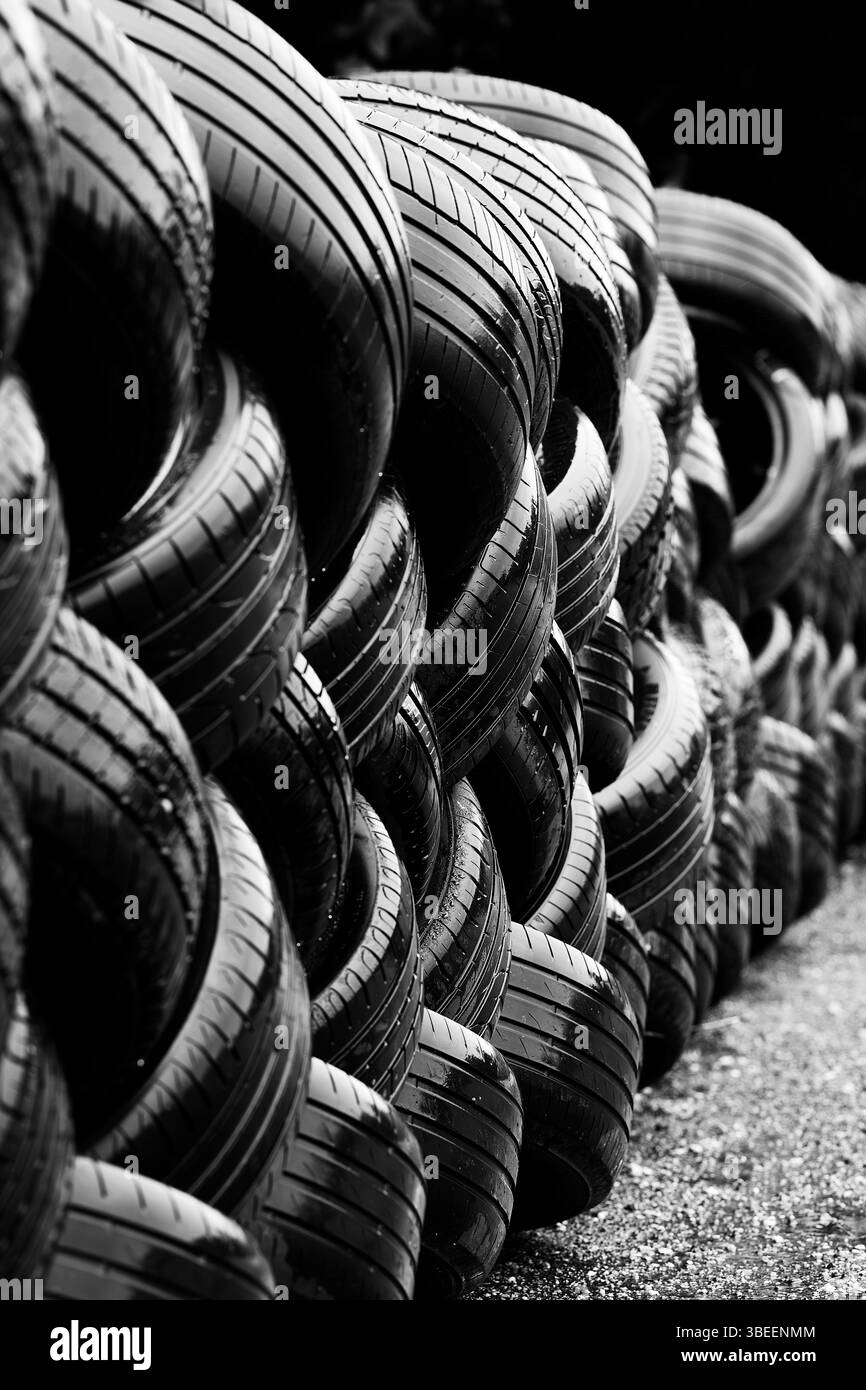 Stiched tyres hi-res stock photography and images - Alamy