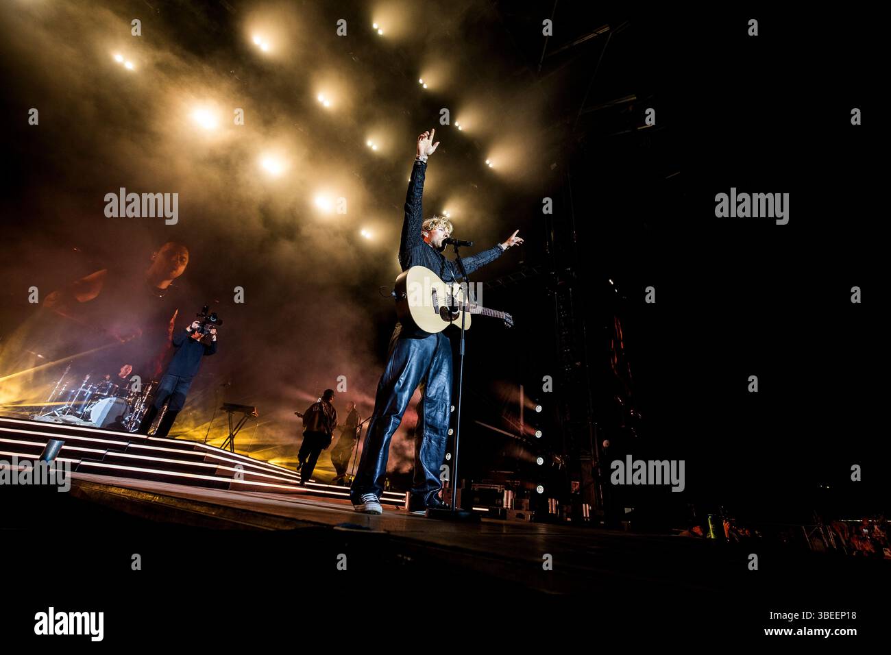 Jelling, Denmark. 28th May, 2025. The Danish pop singer and songwriter ...
