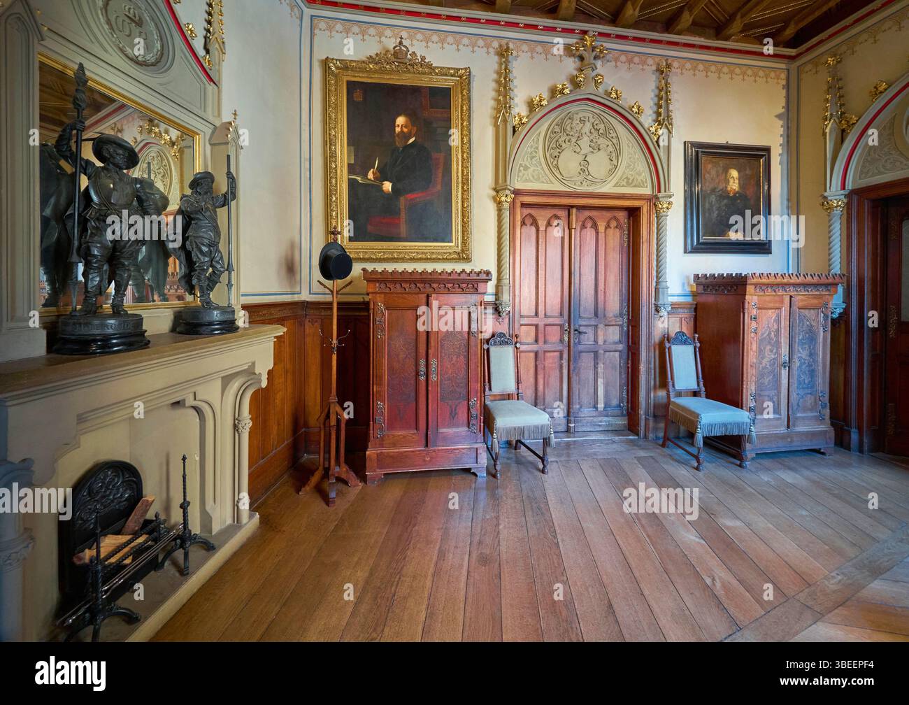 Hohenzollern castle, germany interior hi-res stock photography and ...