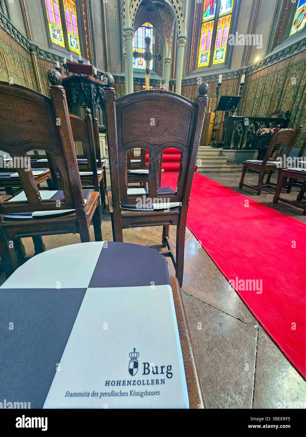 Hohenzollern castle, germany interior hi-res stock photography and images - Alamy