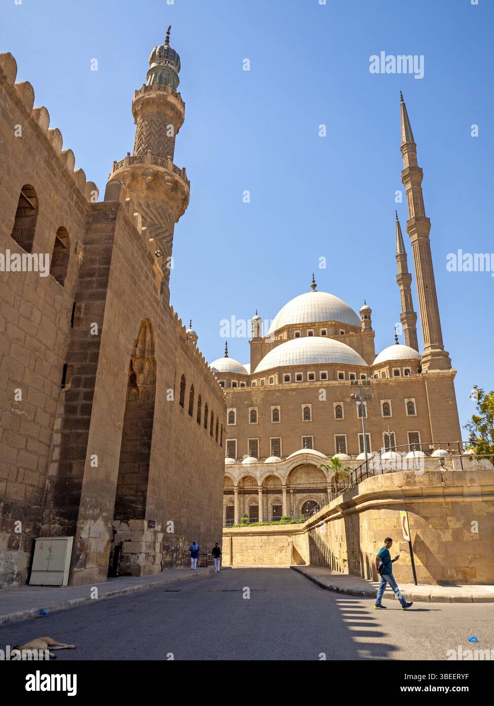 The Mosque of Sultan Al-Nasir Muhammad In Qalawun and the Mosque of ...