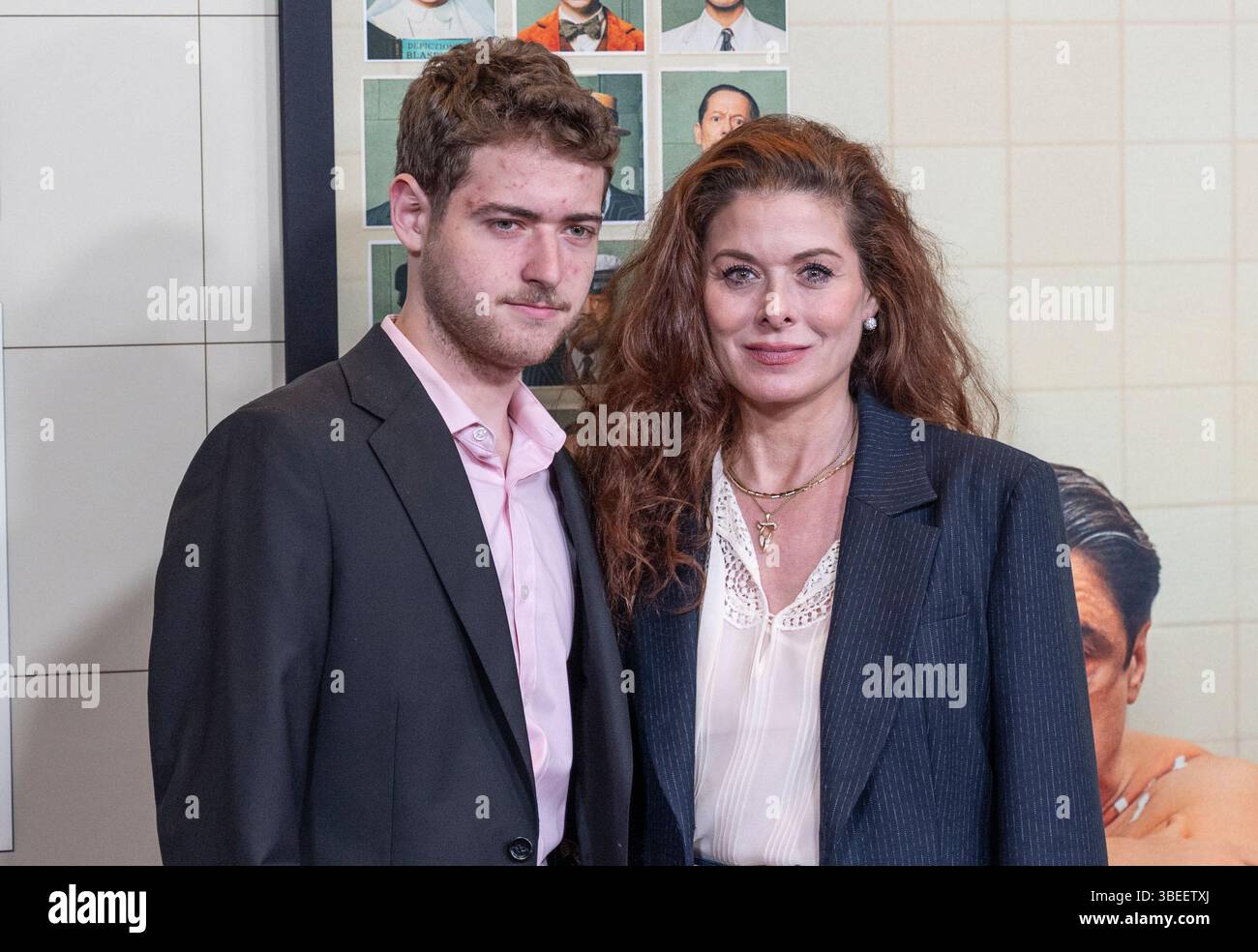 New York, NY, May 28, 2025: Roman Walker Zelman and Debra Messing ...