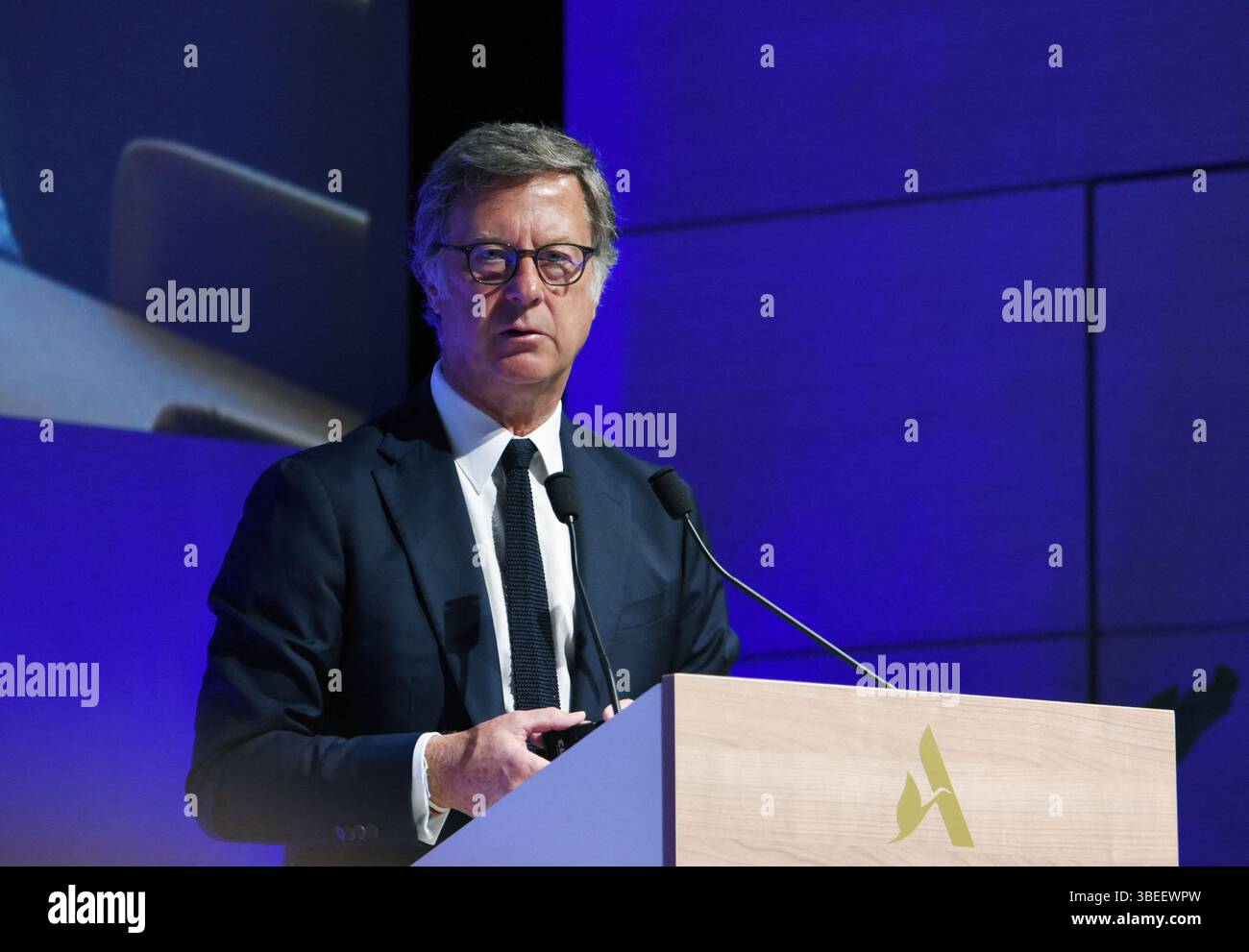 Issy Les Moulineaux, France. 28th May, 2025. CEO of Accor Group Sebastien Bazin during the ...