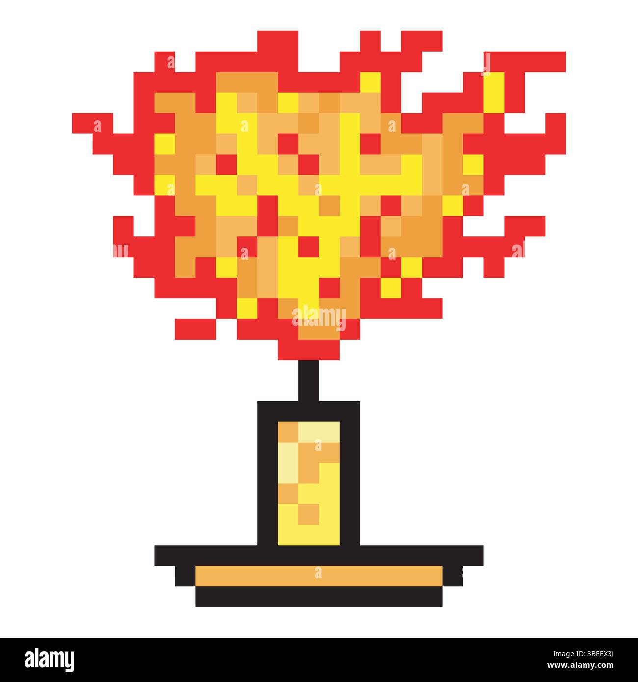 Torch vector art Stock Vector Images - Alamy