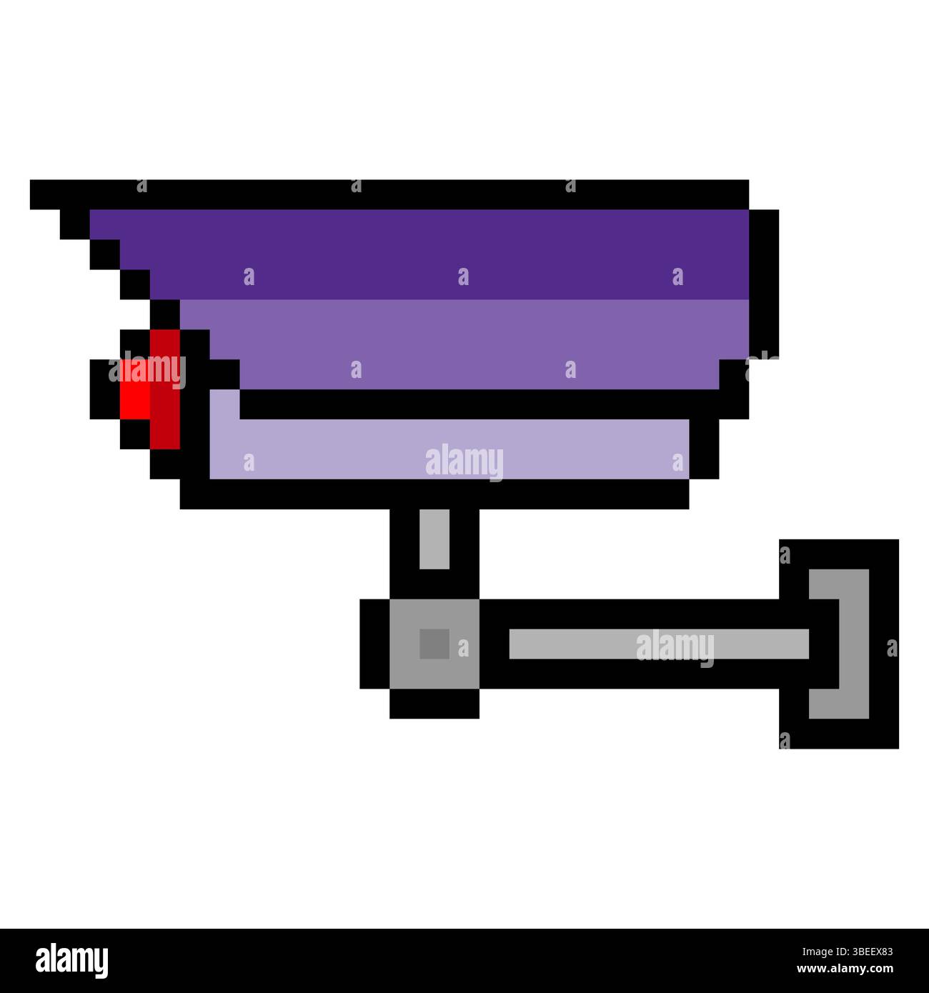 CCTV surveillance camera in pixel art style Stock Vector Image & Art ...