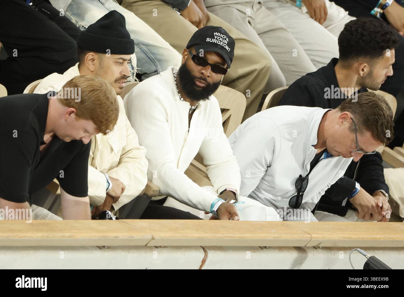 Odell Beckham Jr. during day 4 of Roland-Garros 2025, French Open ...