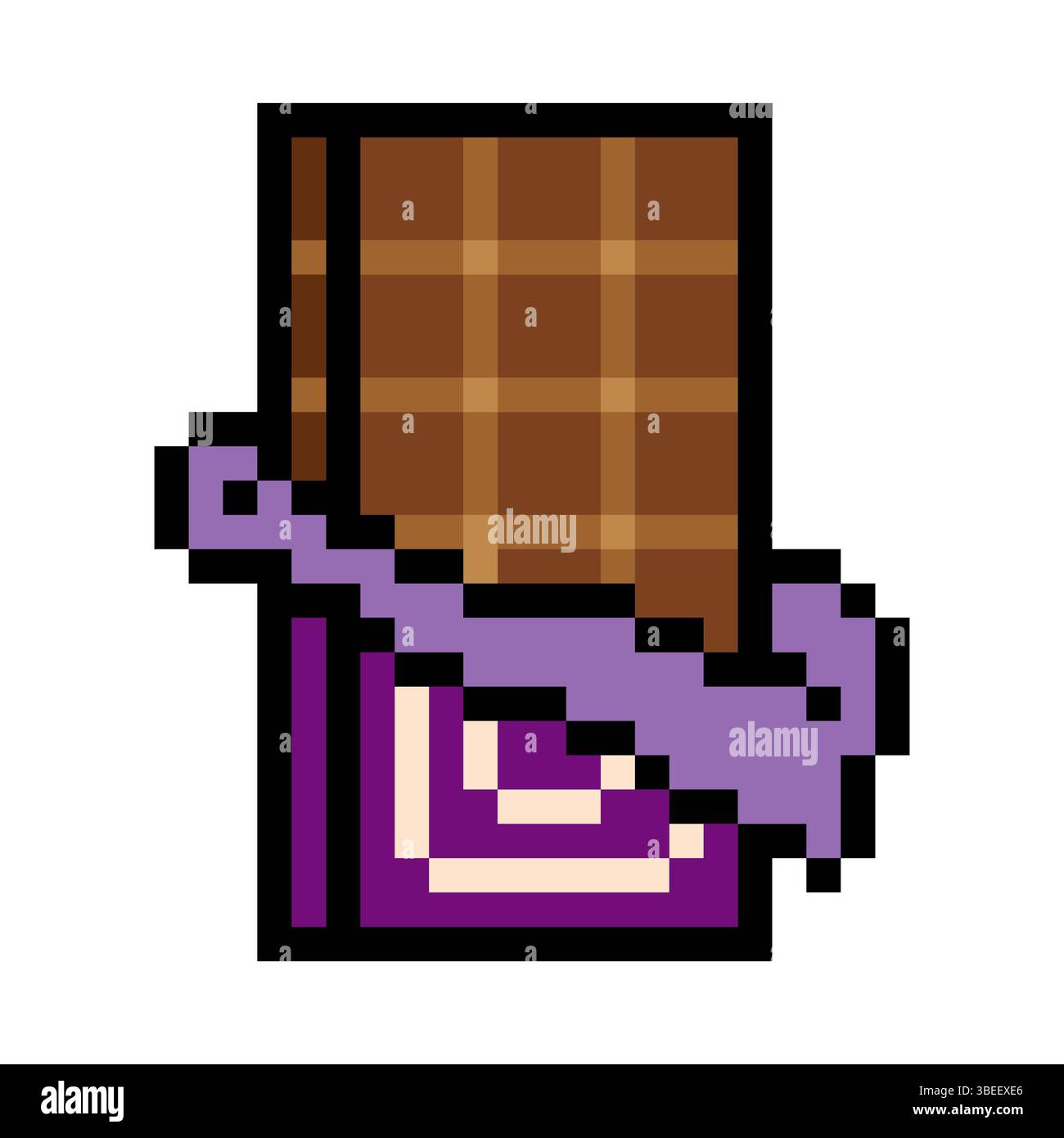 Milk pixel art icon Cut Out Stock Images & Pictures - Alamy