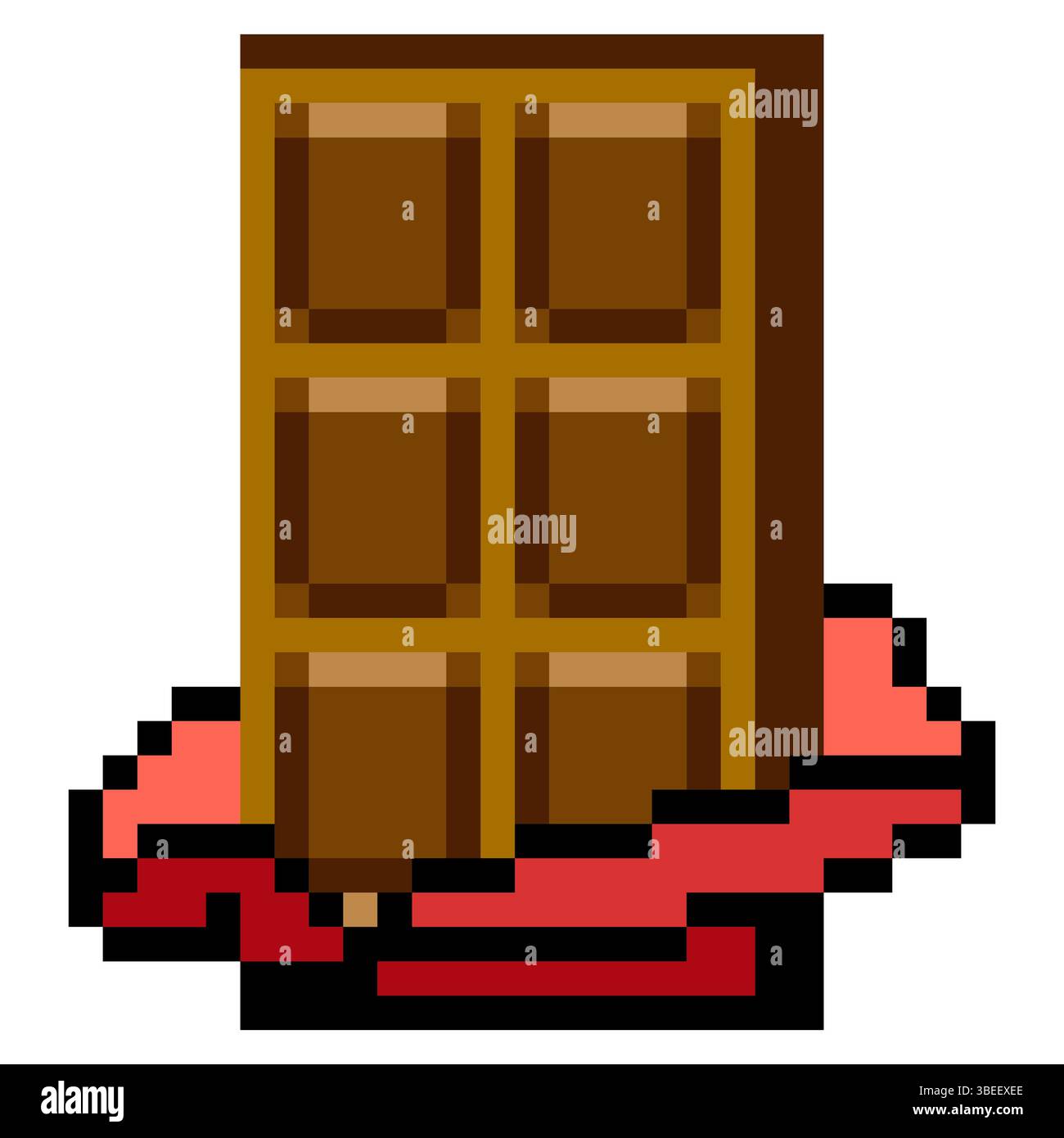 Pixel art cute ice Stock Vector Images - Alamy