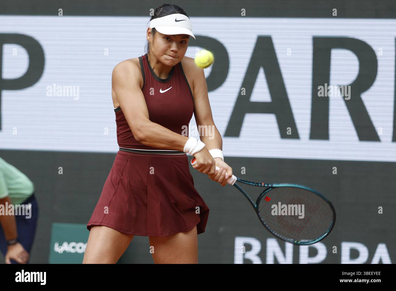 Emma Raducanu of Great Britain during day 4 of Roland-Garros 2025 ...