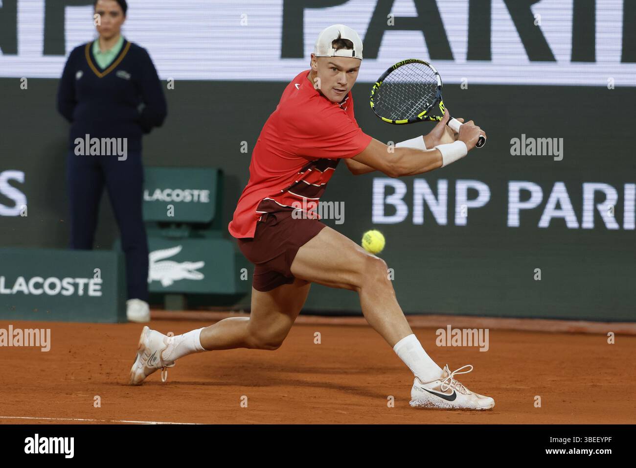 Holger Rune of Denmark during day 4 of Roland-Garros 2025, French Open ...