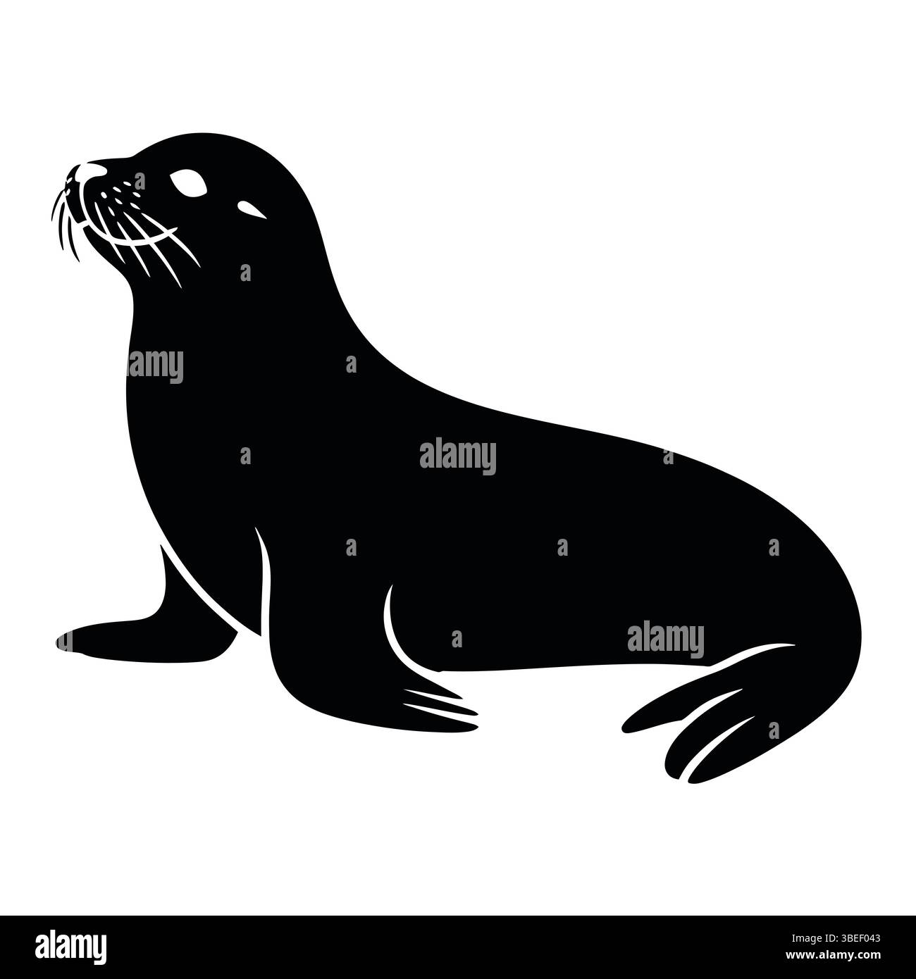 Minimal seal art hi-res stock photography and images - Alamy