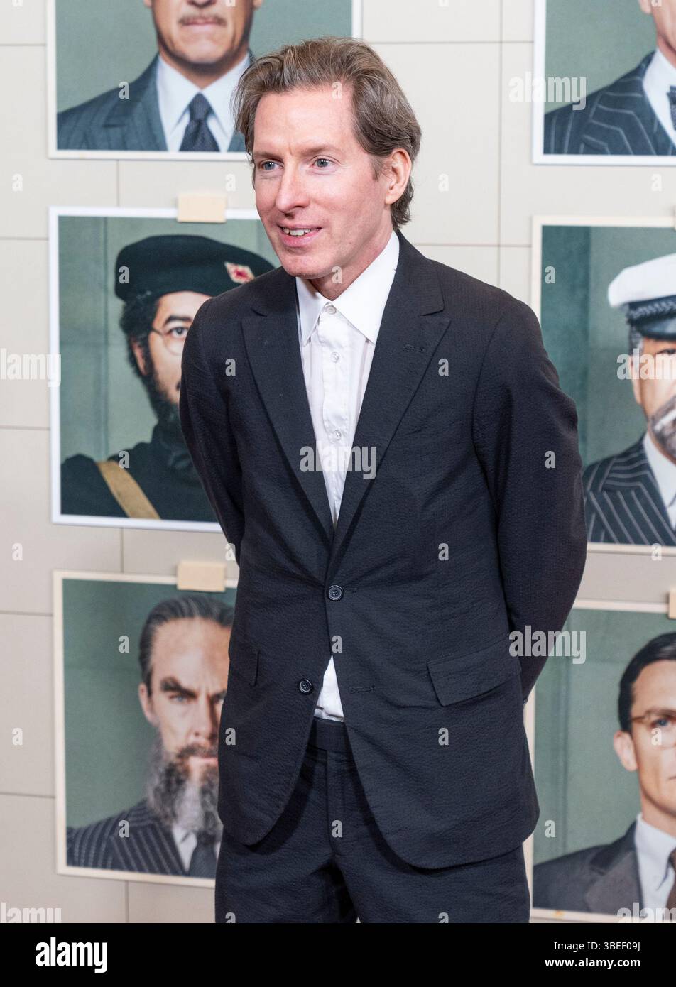 New Yokr, USA. 28th May, 2025. Wes Anderson attends premiere of 'The ...