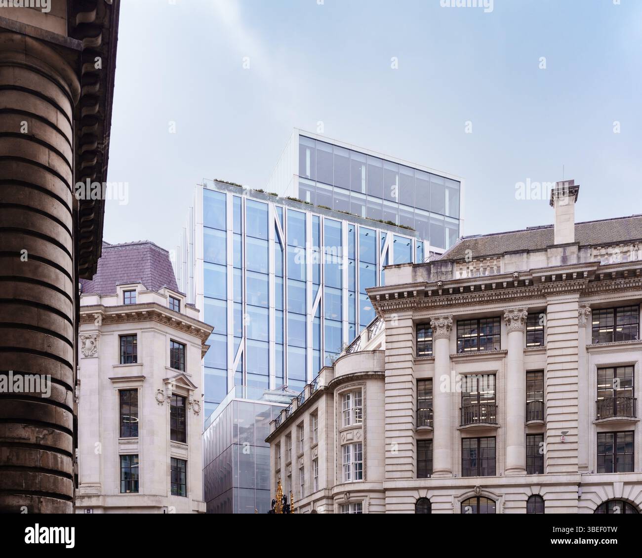 London, England, UK - New Court Rothschild Bank by OMA and Allies and ...