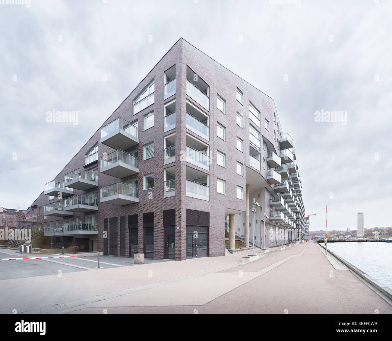 Oslo, Norway - Sorenga 6 housing by MAD arkitekter Stock Photo - Alamy