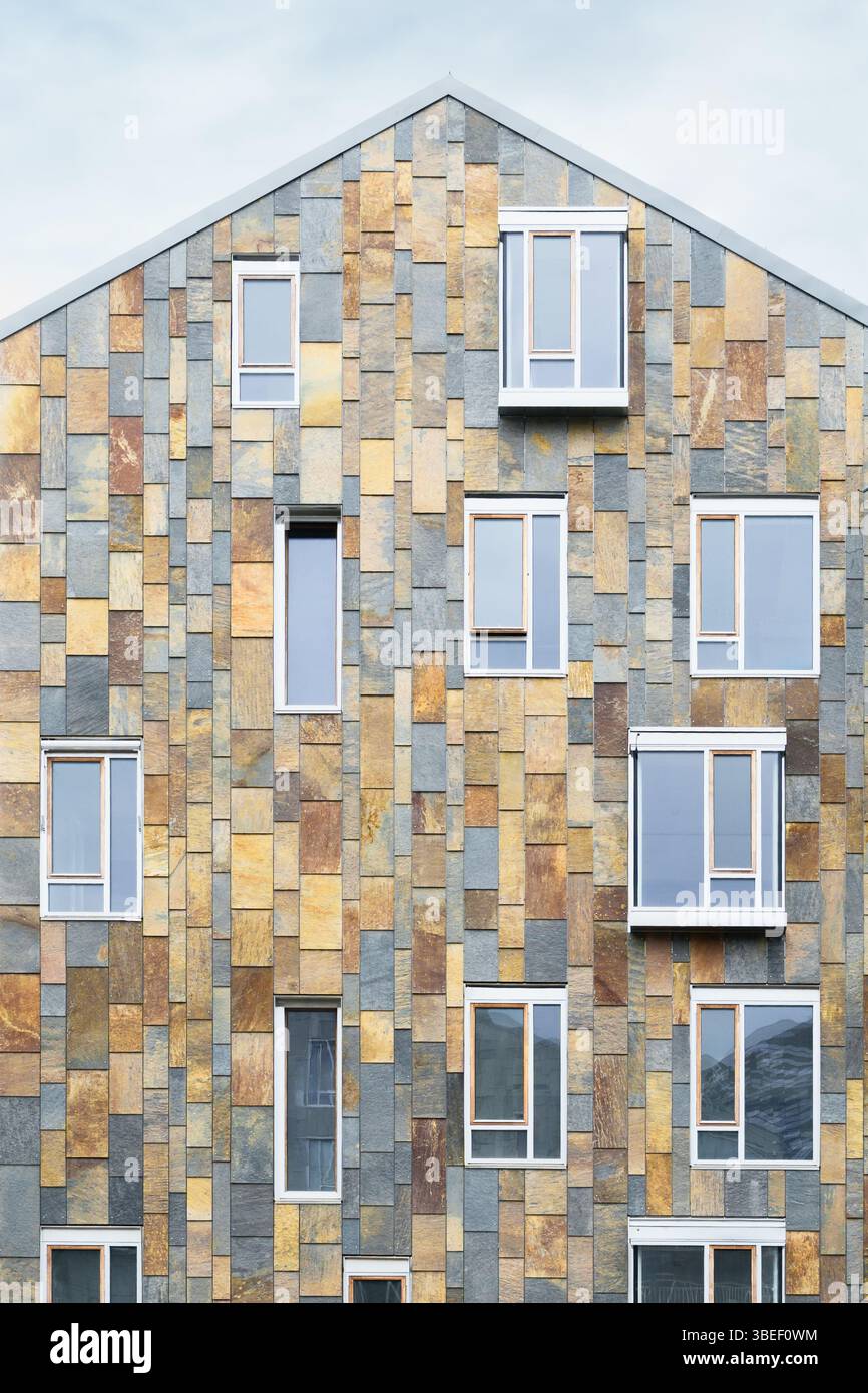 Oslo, Norway - Housing in Bispevika by Vandkunsten Architects Stock ...