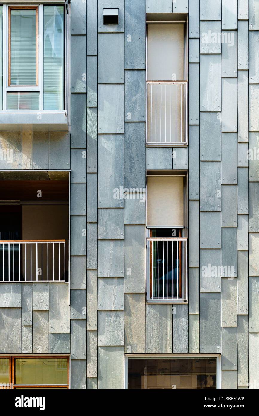 Oslo, Norway - Housing in Bispevika by Vandkunsten Architects Stock ...