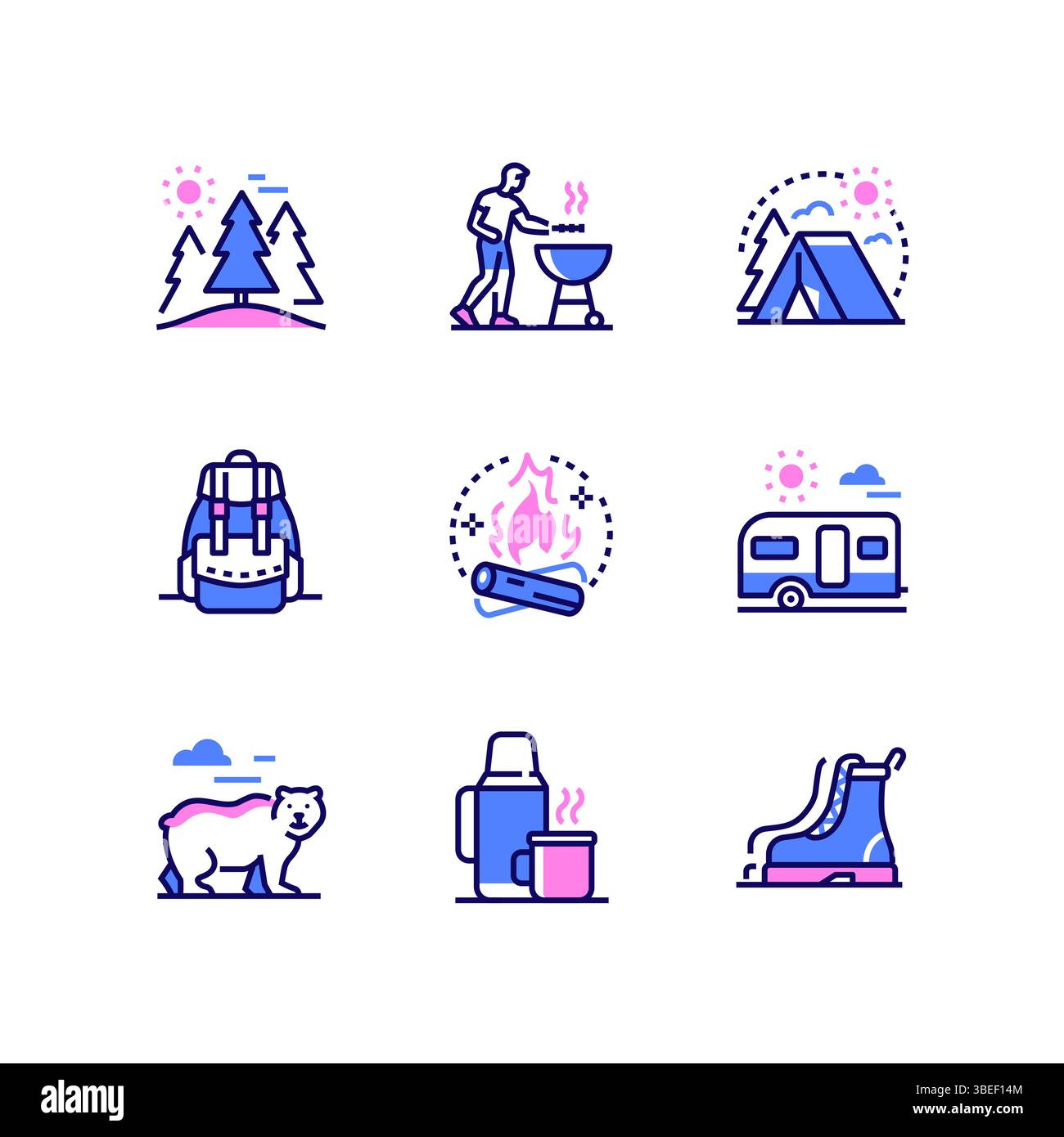 Traveling outfit Stock Vector Images - Alamy