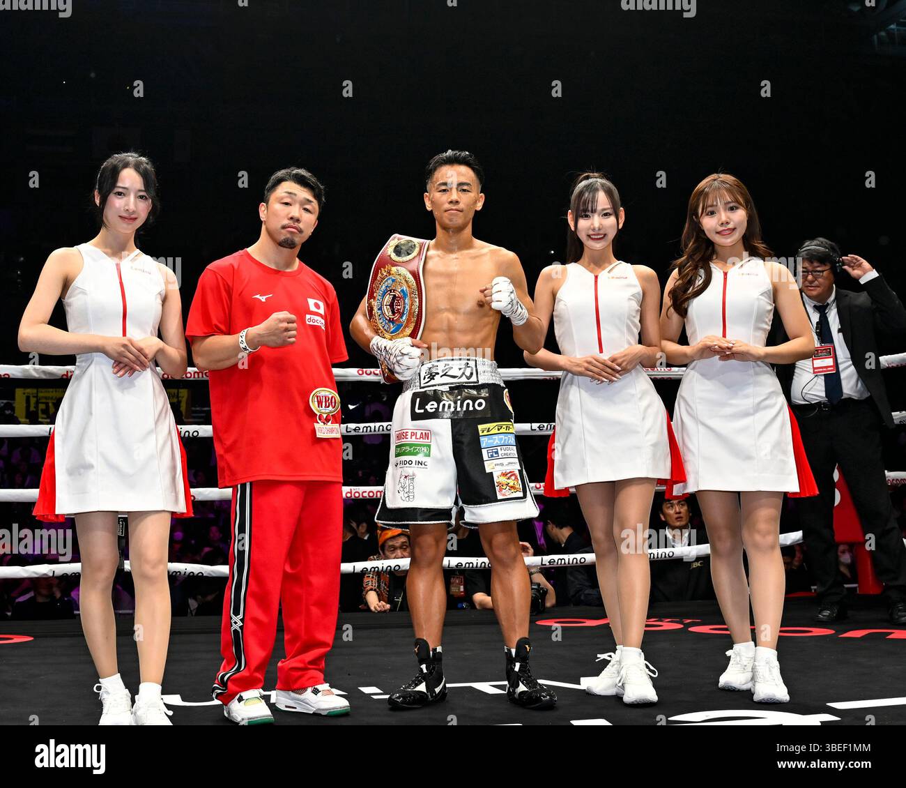 Champion Yoshiki Takei of Japan won the WBO bantamweight title boxing ...