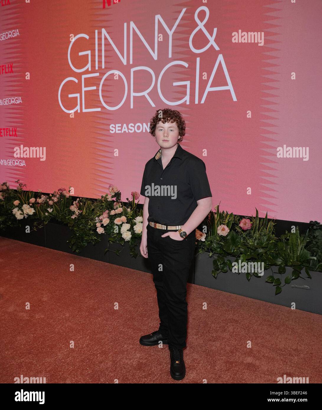 Los Angeles, USA. 28th May, 2025. Connor Laidman arrives at the Netflix ...