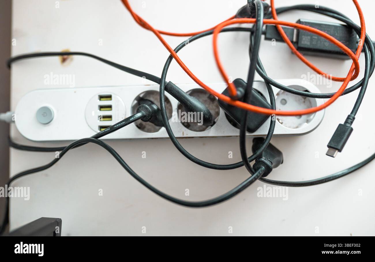 Overloaded power hi-res stock photography and images - Alamy