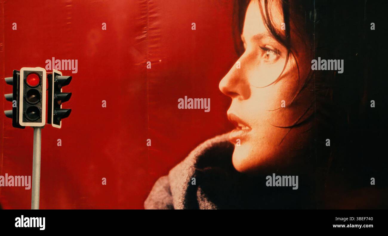 IRENE JACOB in THREE COLOURS: RED (1994) -Original title: TROIS ...