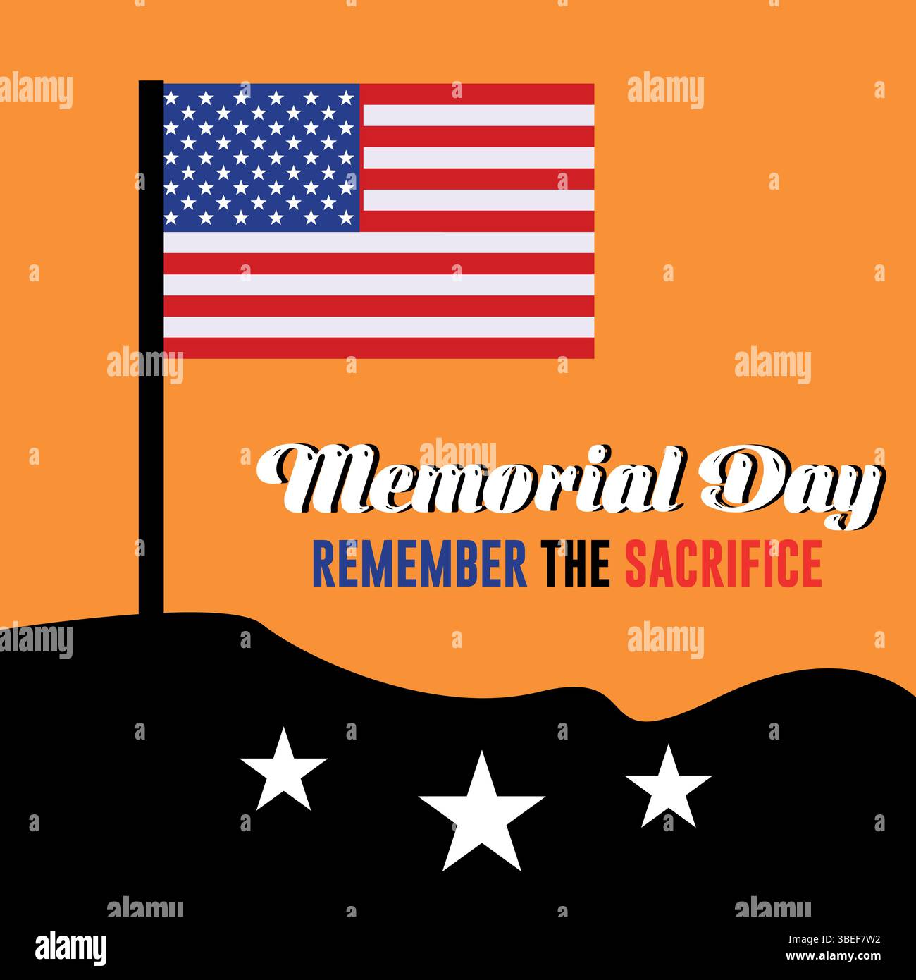 Flag salute theme hi-res stock photography and images - Alamy